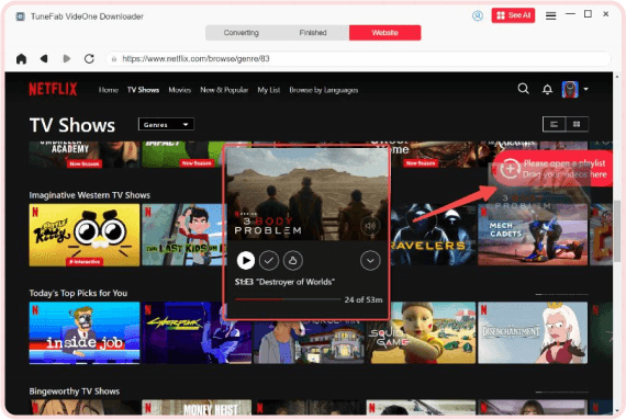 TuneFab VideOne Netflix Downloader: Save Netflix Video Forever