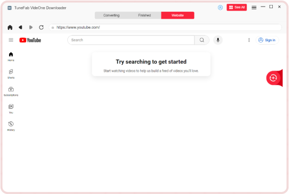 TuneFab VideOne YouTube Downloader - Download 4K YouTube Video Easily